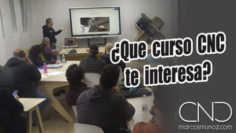 Curso CNC: ¿Online o Presencial? Cual es mejor.